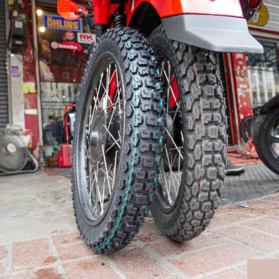Tire Honda CT125 Front & Rear IRC GP-1 Set Pair Motorcycle Tires semi ...