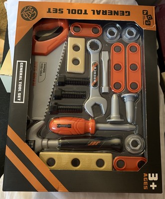 Kids 19 Piece General Tool Set | eBay