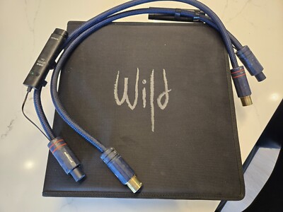 Audioquest Wild XLR Interconnects 72v DBS - Read description | eBay