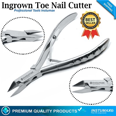 Fine Pointed Toe Nail Nipper Professional Ingrown Nail Clipper Cutter ...