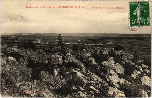 CPA LONGUEVILLE Vue prise de la Vallee Bezault (1354979) | eBay