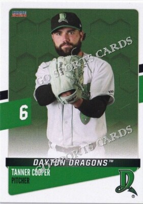 2024 Dayton Dragons Tanner Cooper RC Rookie Reds Minor League Card | eBay