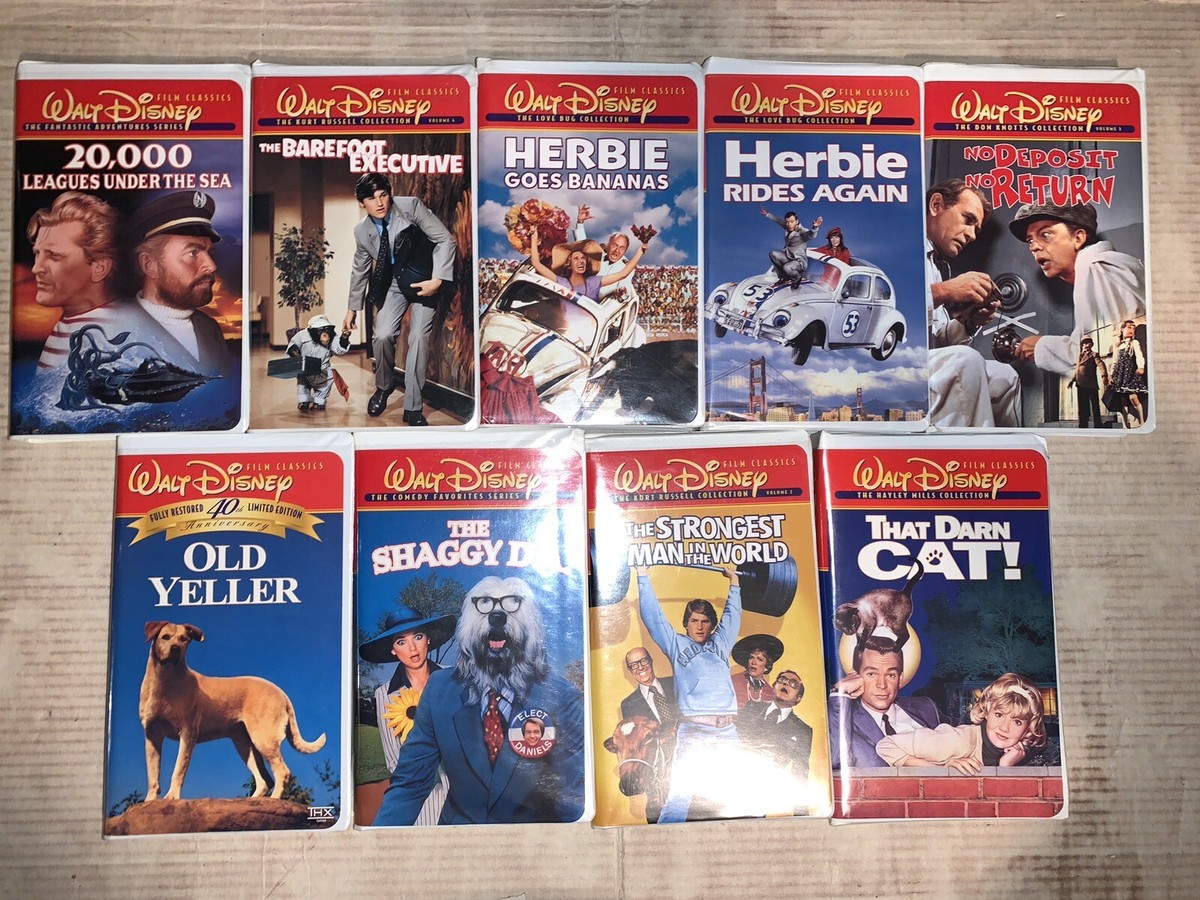Walt Disney Classic Vhs Movie