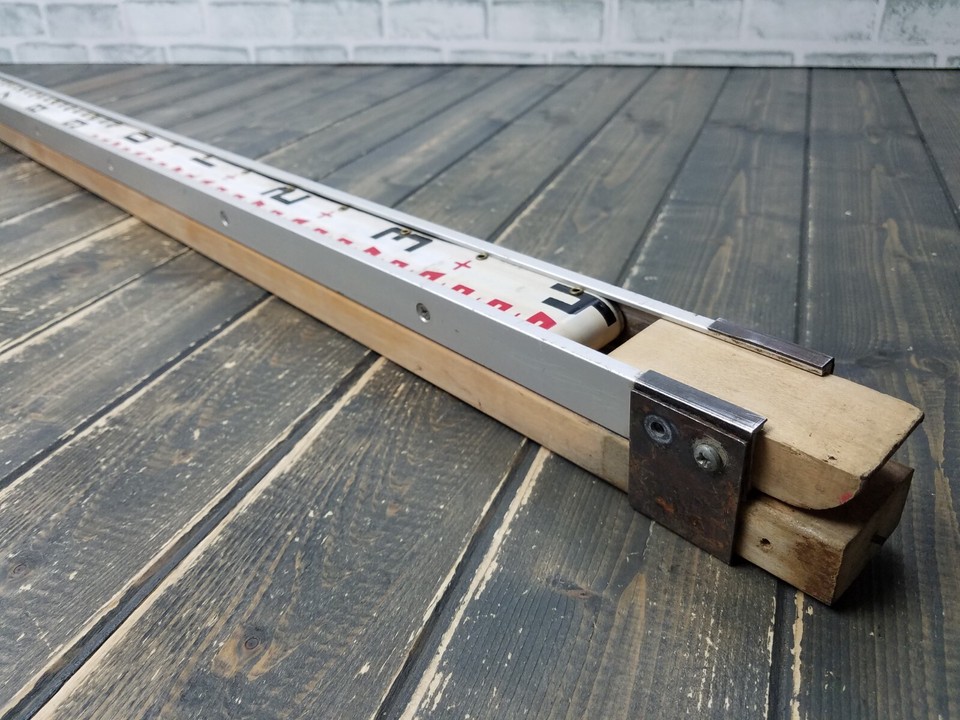 Lenker L-E-VATION 79-M Surveying Rod Leveling Measuring Ruler Grade Rod ...