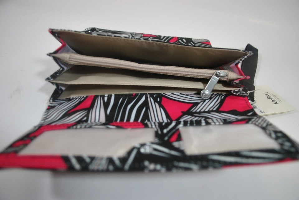 New With Tag Kipling RUBI Large Wallet / Wristlet with Furry Monkey | eBay