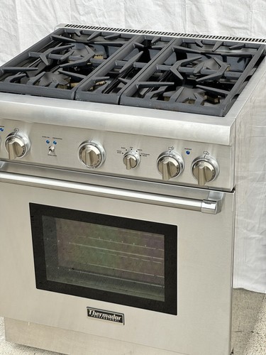 thermador 30” pro stainless steel range. all gas | eBay
