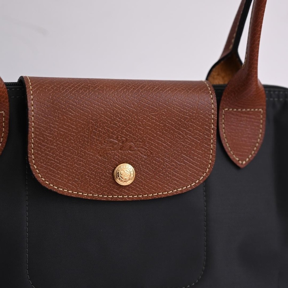 LONGCHAMP Longchamp Pliage Tote Bag Black L Size | eBay