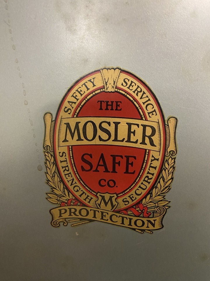 MOSLER 1940 2-DOOR SAFE MODEL 4833B 2-HOUR FIRE RATED See Photos ...