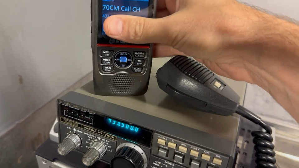 Yaesu FT-780R 70cm All Mode Transceiver - Tested & Working w ...