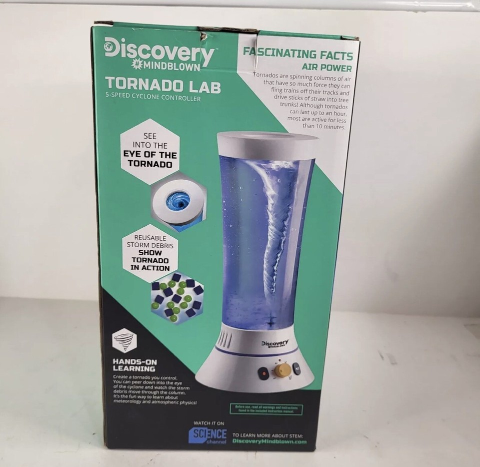 Discovery #MINDBLOWN Tornado Lab 5-Speed Cyclone Controller Educational ...
