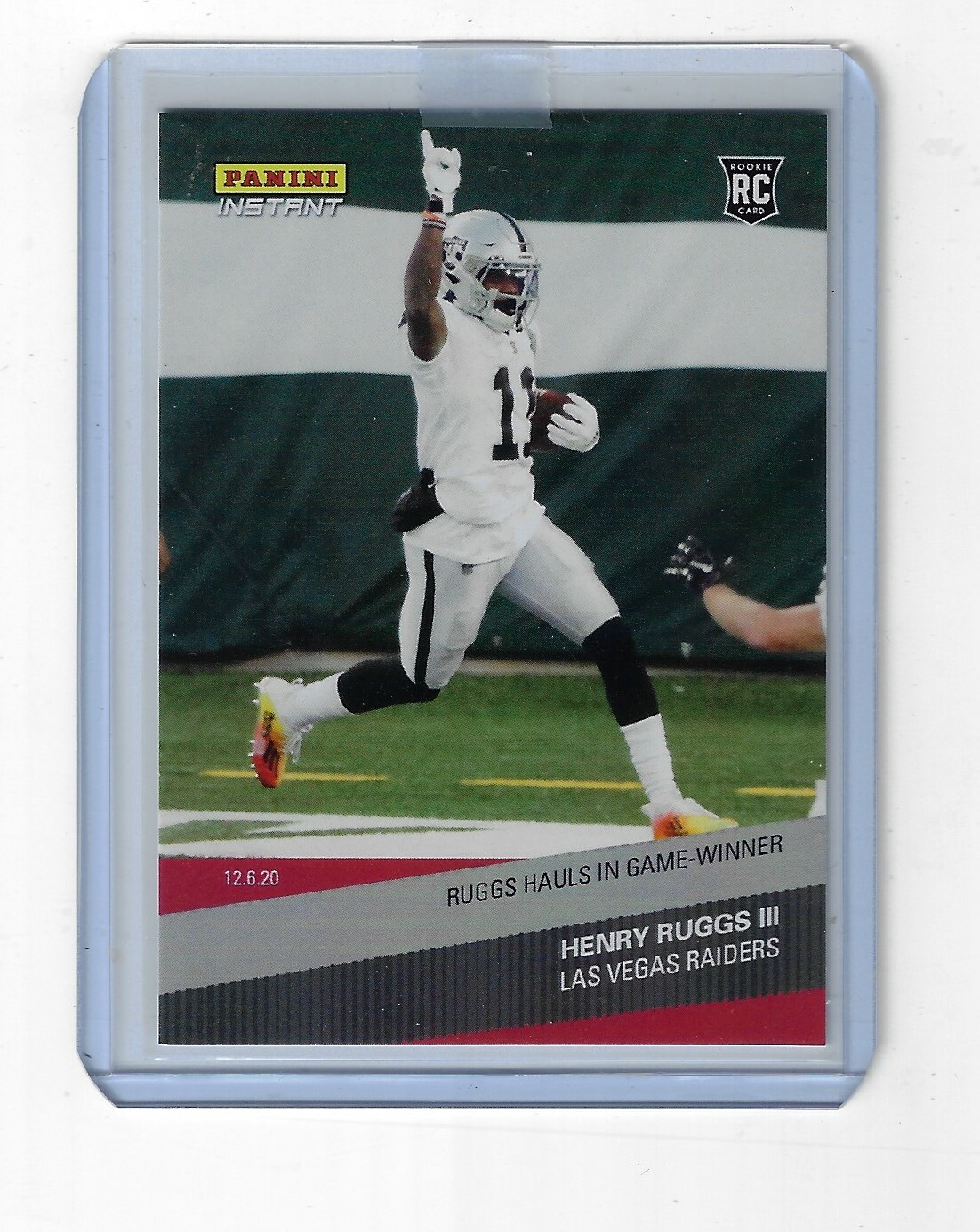 HENRY RUGGS III 2020 PANINI INSTANT ROOKIE CARD 148 PRINT RUN = 203 ...