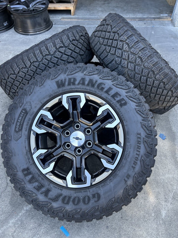 Factory OEM Chevy Silverado ZR2 ZR-2 Tahoe Wheels Rims Tires Stock ...