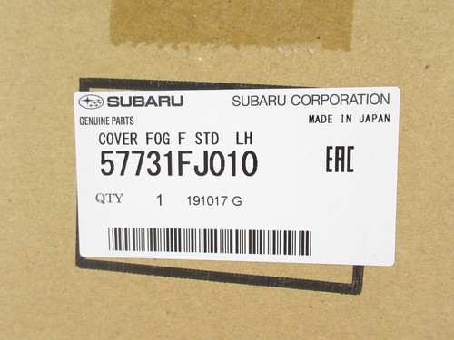 Genuine OEM Subaru 57731FJ010 Driver Left Fog Light Lamp Bezel Cover ...