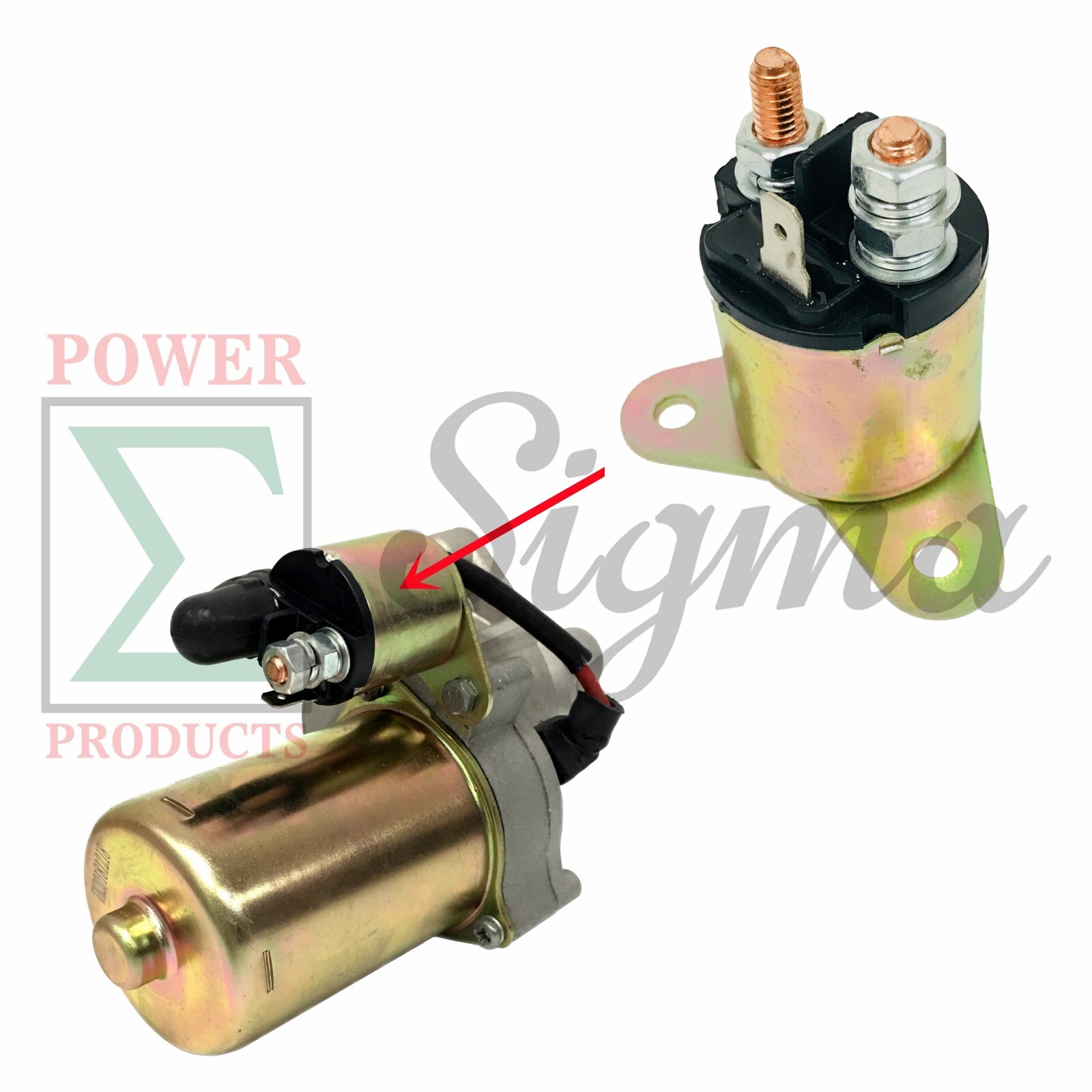 Electric Starter Motor For Predator 7250 9000W 13HP 63968 63970 Gas ...