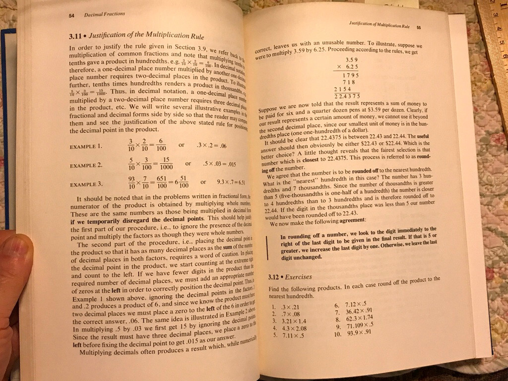 William Forman 1972 Elements of Arithmetic Algebra Geometry * Math ...