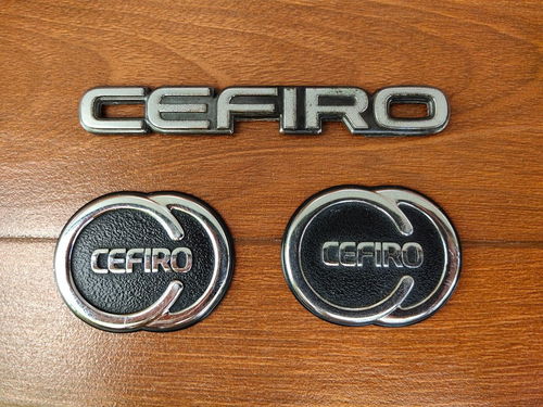 Nissan Cefiro A31 Rear Passenger Door + Trunk Emblem Badge set of 3 JDM ...