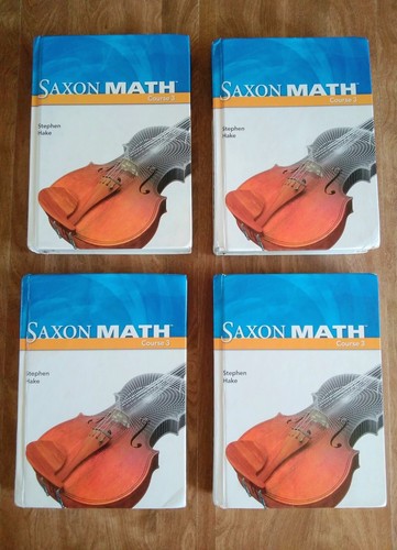 Saxon Math Course 3, Student Ed Grade 7 or 8 Textbook, Stephen Hake ...