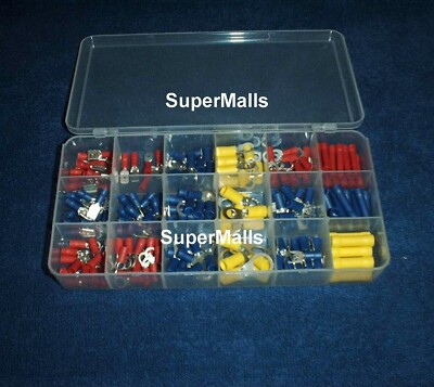 175 PC.S INSULATED TERMINAL ASSORTMENT Kit FREE SHIPPING | eBay
