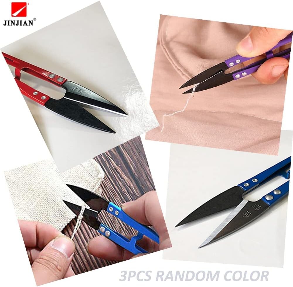 2 x SNIPPER SHEARS SCISSORS SEWING EMBROIDERY THREAD CUTTER METAL SNIPS ...