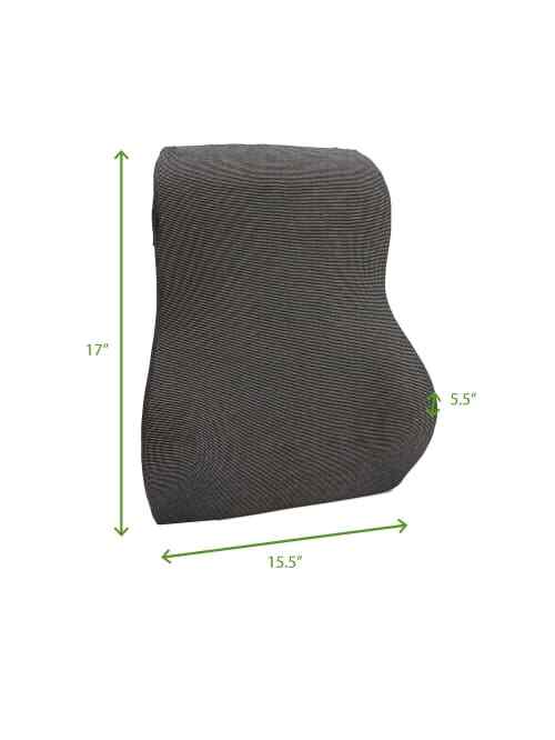 Mind Reader Vertical Back Rest Posture Corrector Support Trainer Black ...