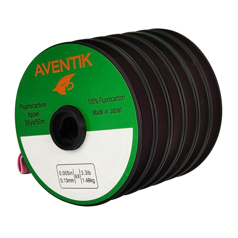Aventik Fly Fishing Tippet Leader Fluorocarbon Line Sinking Invisible ...