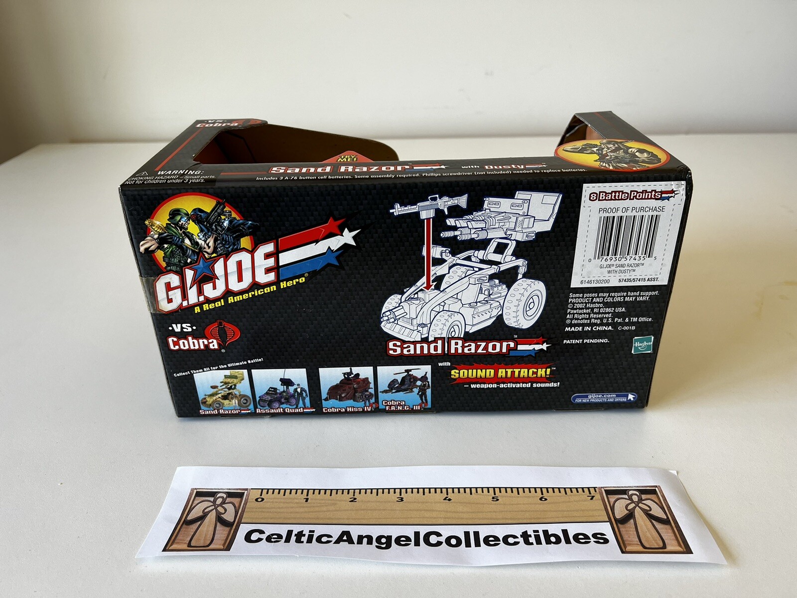 GI Joe Sand Razor w/ Dusty ARAH A Real American Hero Line Sealed NEW in ...