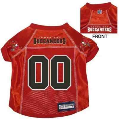 TAMPA BAY BUCCANEERS DOG CAT PREMIUM JERSEY w/ NAME TAG EXTRA SMALL XS ...