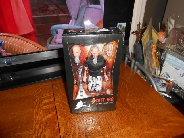 Neca ANTHRAX - SCOTT IAN 8" Action Figure Official Licensed w ...