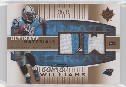 2007 Ultimate Collection Materials Bronze /35 DeAngelo Williams #UM-DW ...