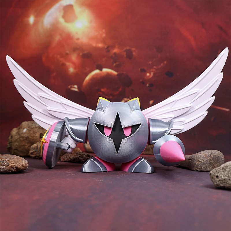 3D Printed Kirby Figure Toys Meta Knight Battle Galacta Knight Morpho ...