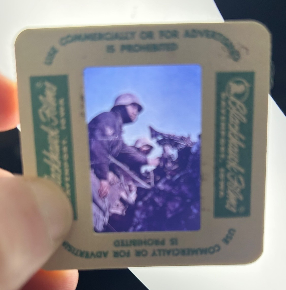 Vintage Blackhawk Films WWII D-Day & German Troops Photo Slides | eBay