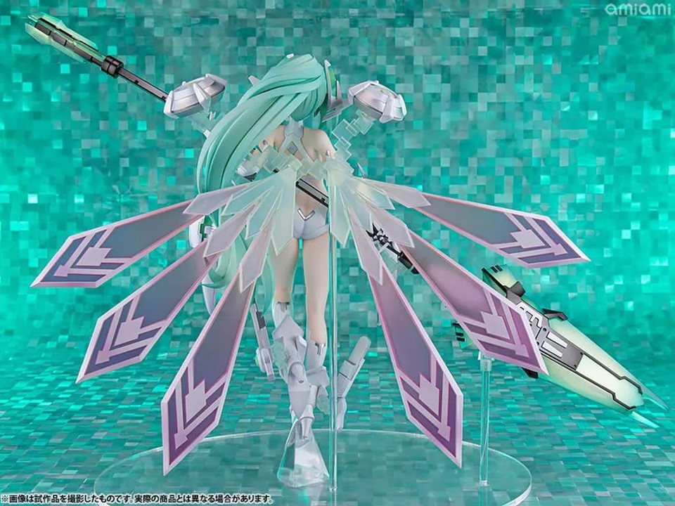Figure Green Heart "Hyperdimension Neptunia" 1/7 PVC painted finished ...