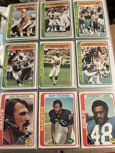 1978 Topps Football COMPLETE Set (1-528) Tony Dorsett Rookie - 295 | eBay