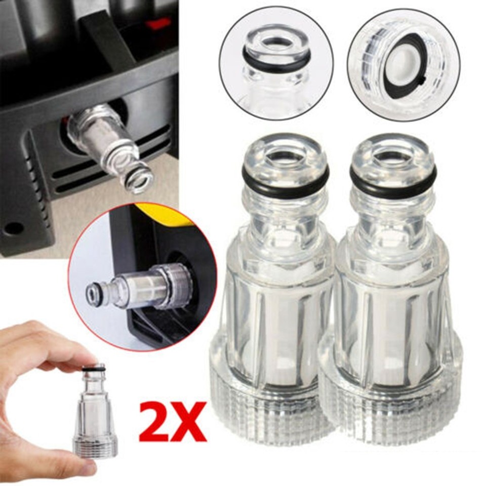 Washer Water Filter Cleaning Connection Fitting High-Pressure Hose Pipe ...