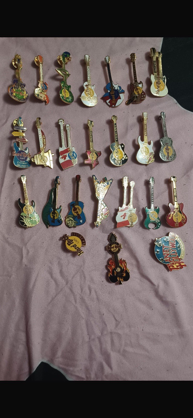Hard Rock Cafe Pin Collection Multiple Varieties Pins Pins | eBay