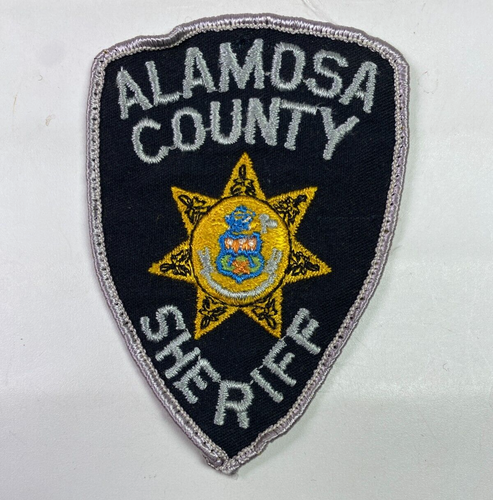 Alamosa County Sheriff Colorado CO Patch B3 | eBay