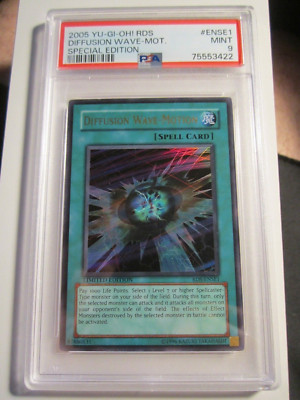 2005 YU GI OH CARD CARD DIFUSION WAVE SPECIAL EDITION PSA GRADED MINT 9 ...