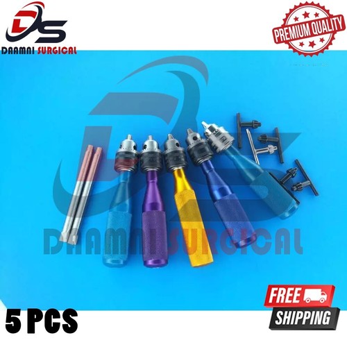 Hand Drill Chuck 16cm Stainless Steel Surgical Orthopedics Instruments ...