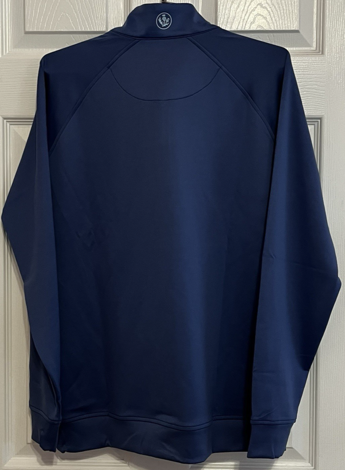 Donald Ross Sport Fit 1/4 Zip Pullover, The Elais, Large, Denim, NWT | eBay