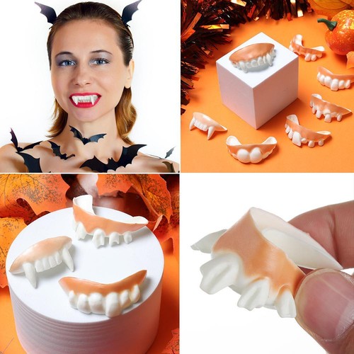 Prank Gadget Halloween Decoration Horror Toys Tooth Toy Rotten Teeth ...
