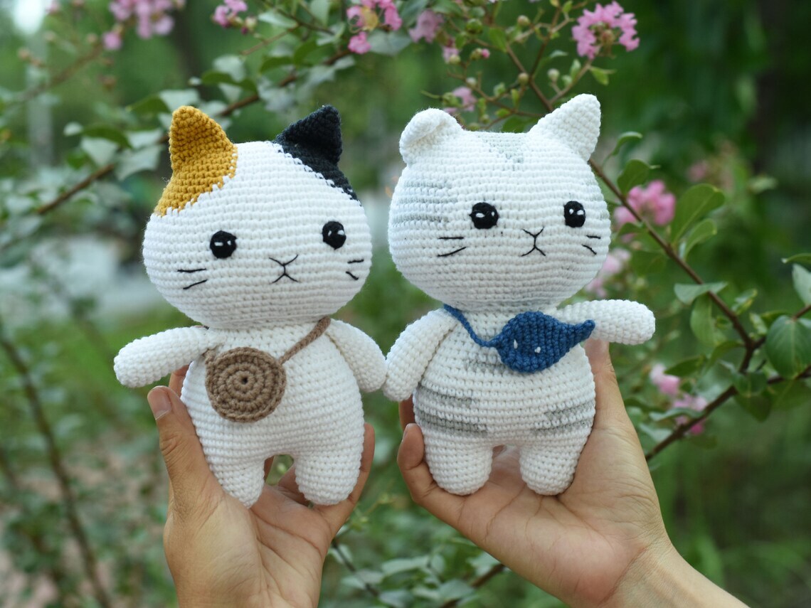 Crochet Pattern Amigurumi Cat Ollie The Cat Crochet Pattern