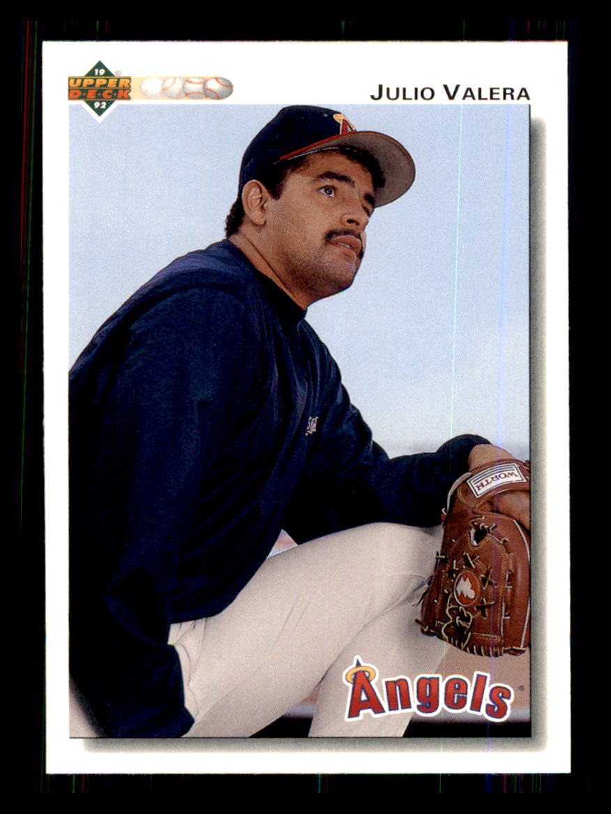 1992 BASEBALL 1992 Upper Deck Julio Valera California Angels #747 1 | eBay