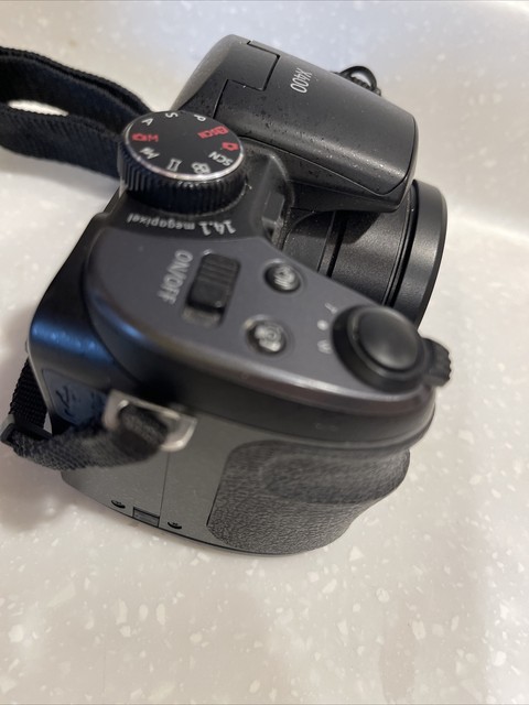 GE X400-BK 14.1 Megapixels Digital Camera - 15x Optical Zoom/6x Digital ...