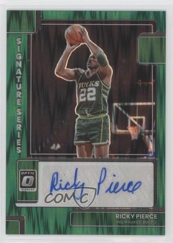 2022-23 Panini Donruss Optic - Signature Series Green Shock Prizm #SS ...