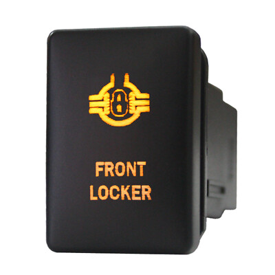 FRONT LOCKER 930O Push switch 12V led amber on off For Toyota Tacoma ...