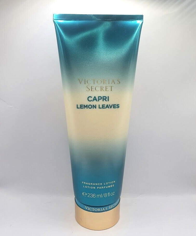 VICTORIA'S SECRET CAPRI LEMON LEAVES BODY LOTION 8.0 FL OZ LIMITED ...