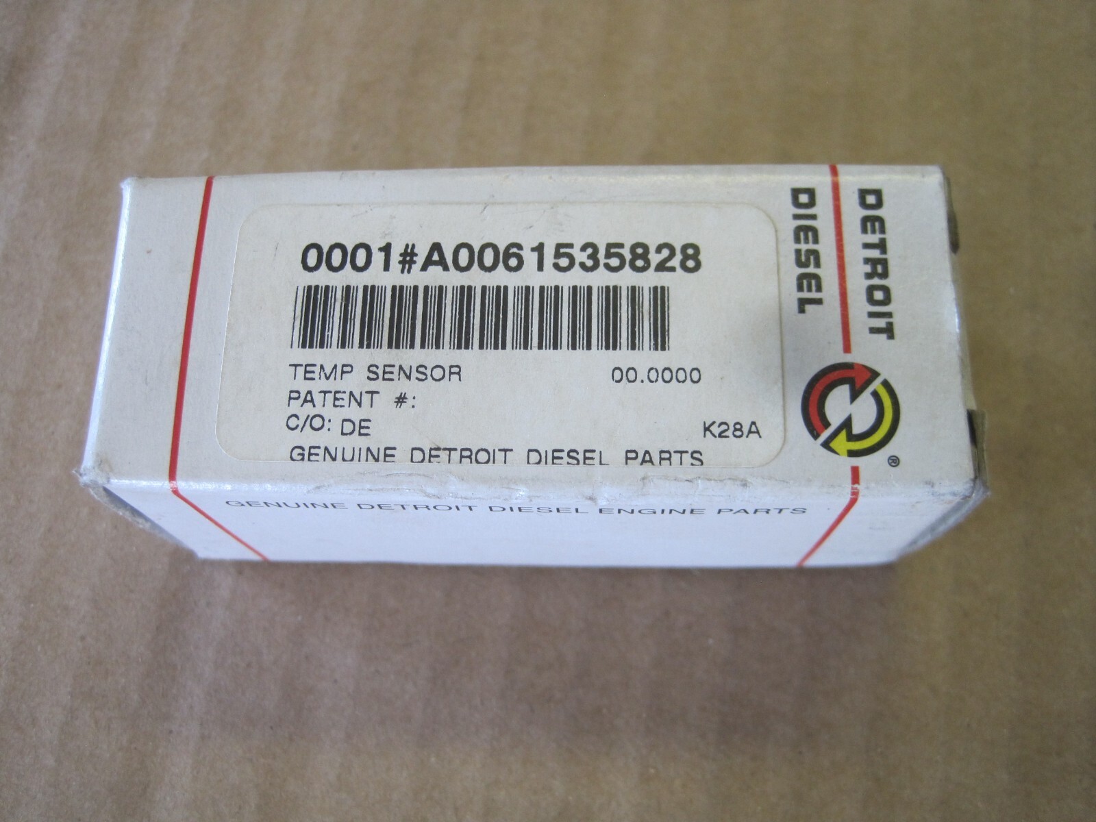 Detroit Diesel A0061535828 Temp Sensor for Diesel Engines | eBay