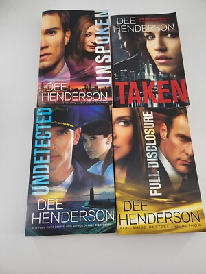 Lot Of 4 Dee Henderson Books - Taken Undetected Unspoken Full ...