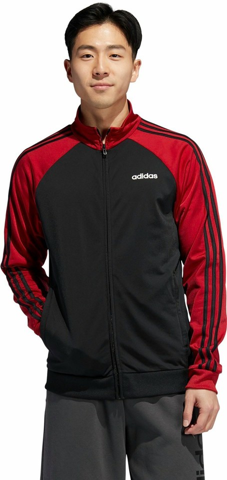 New Adidas ESSENTIALS 3-STRIPES or TRICOT TRACK JACKET Mens Sizes ...