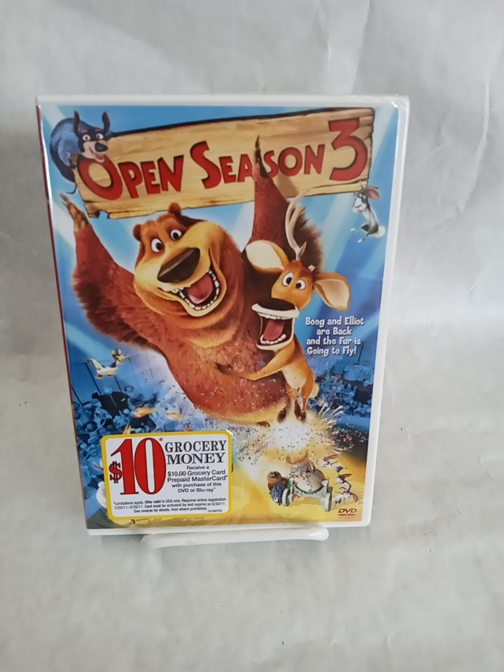 Open Season 3 ~ DVD 2011 Slipcover 43396363953| eBay